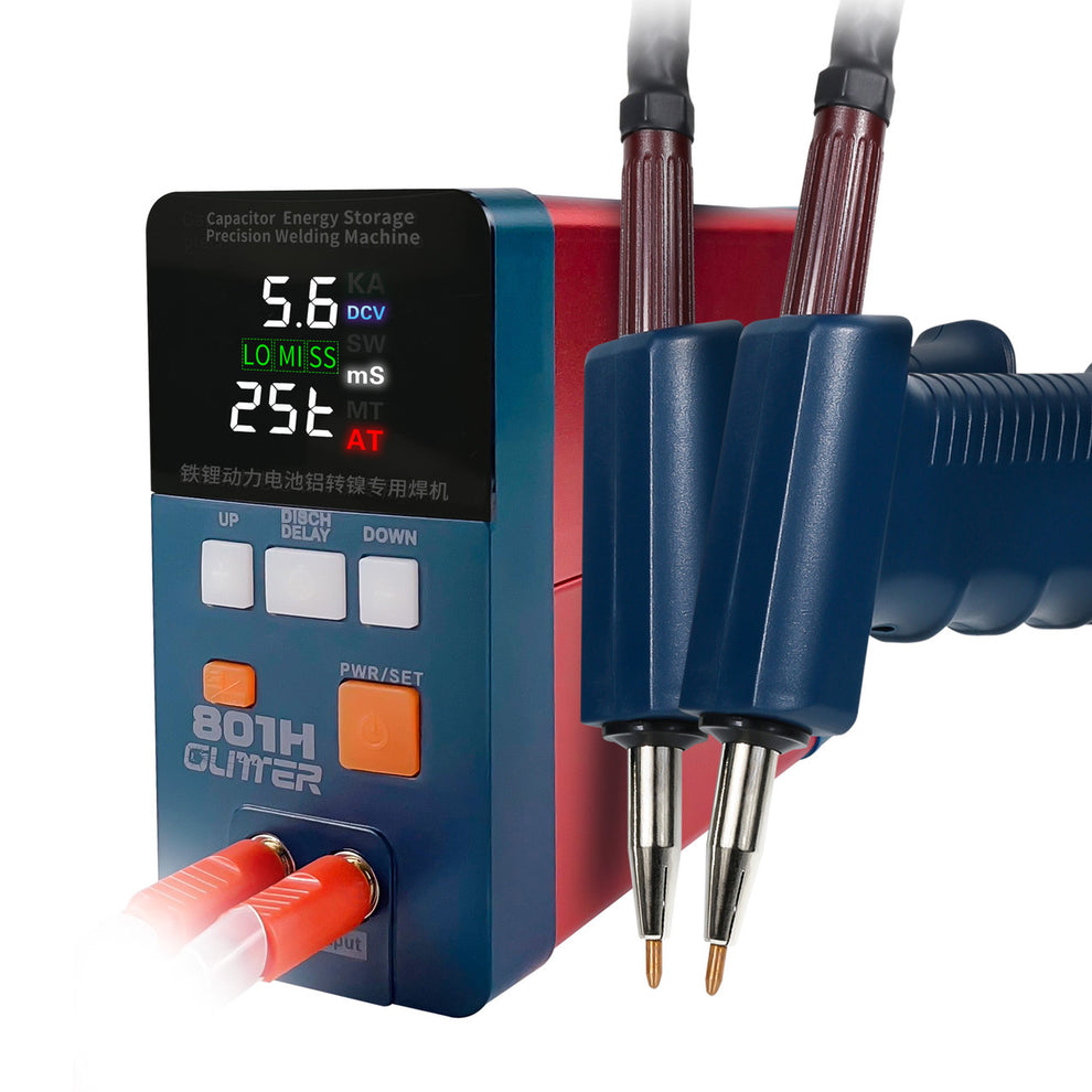 GLITTER 801H Battery Spot Welder Capacitor Energy Storage Pulse Welding ...